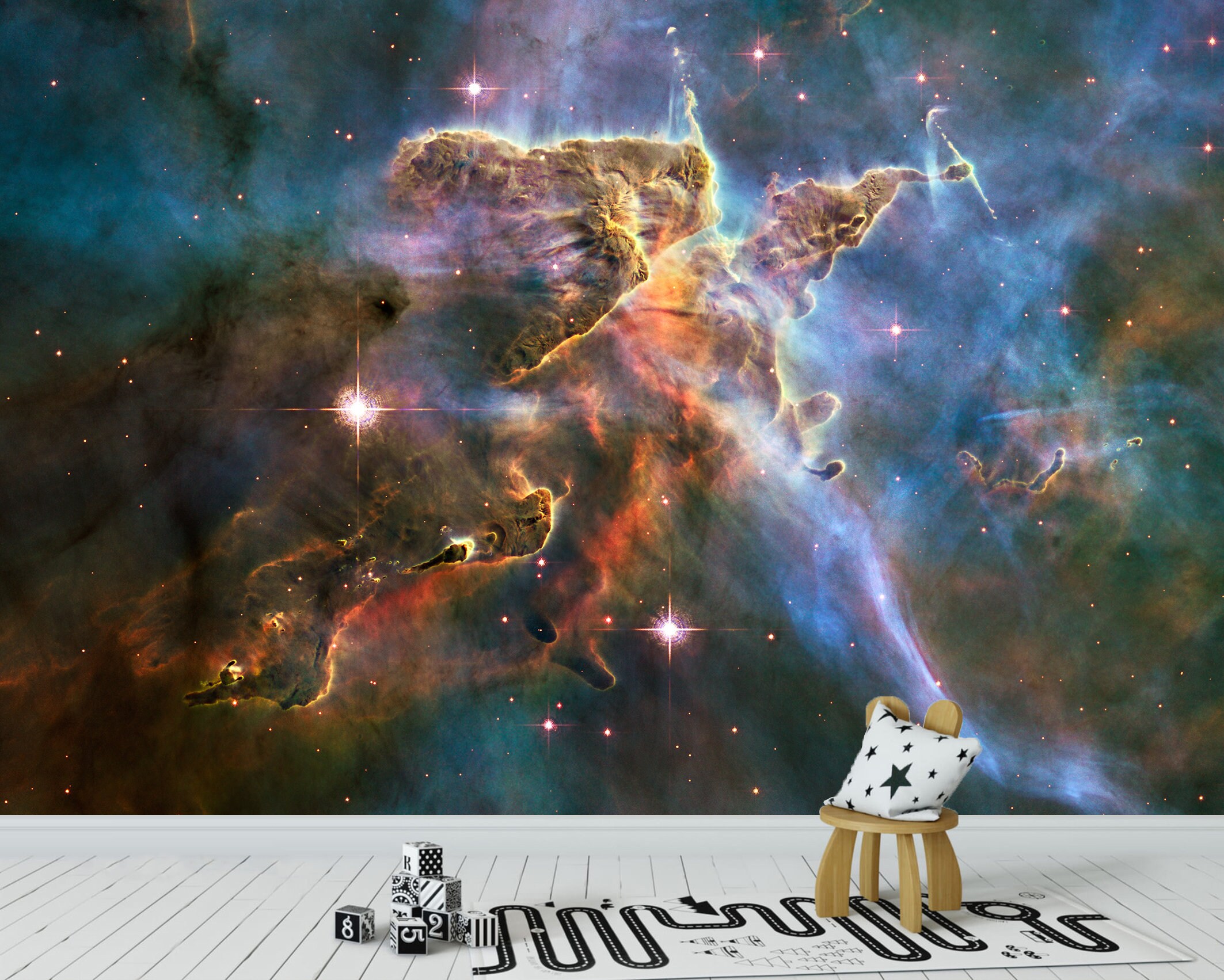 Animated Nebula Wallpaper