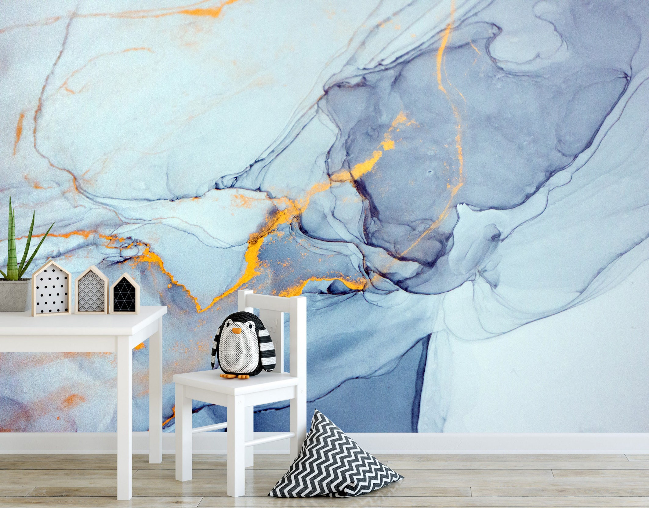 Marble Wall Mural Art Wallpaper Peel & Stick Self Adhesive | Etsy