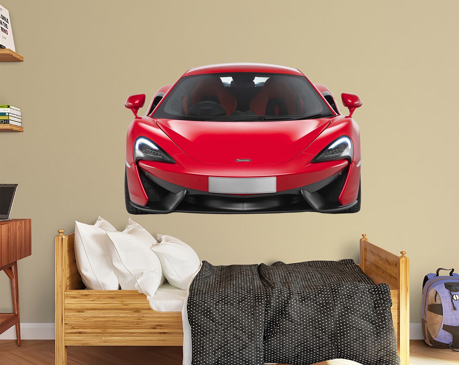 Mclaren Wall Sticker Car Wall Decal Supercar Sticker Playroom - Etsy