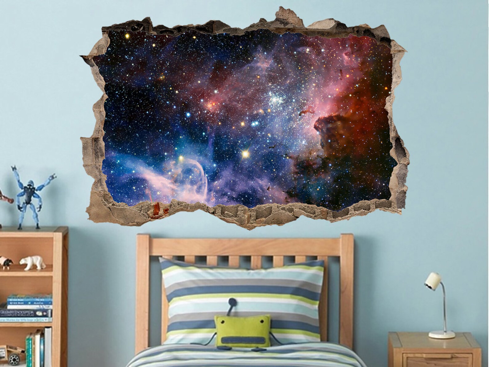 Planetary Nebula Wall Sticker Space Astronomy Decal Space Wall - Etsy