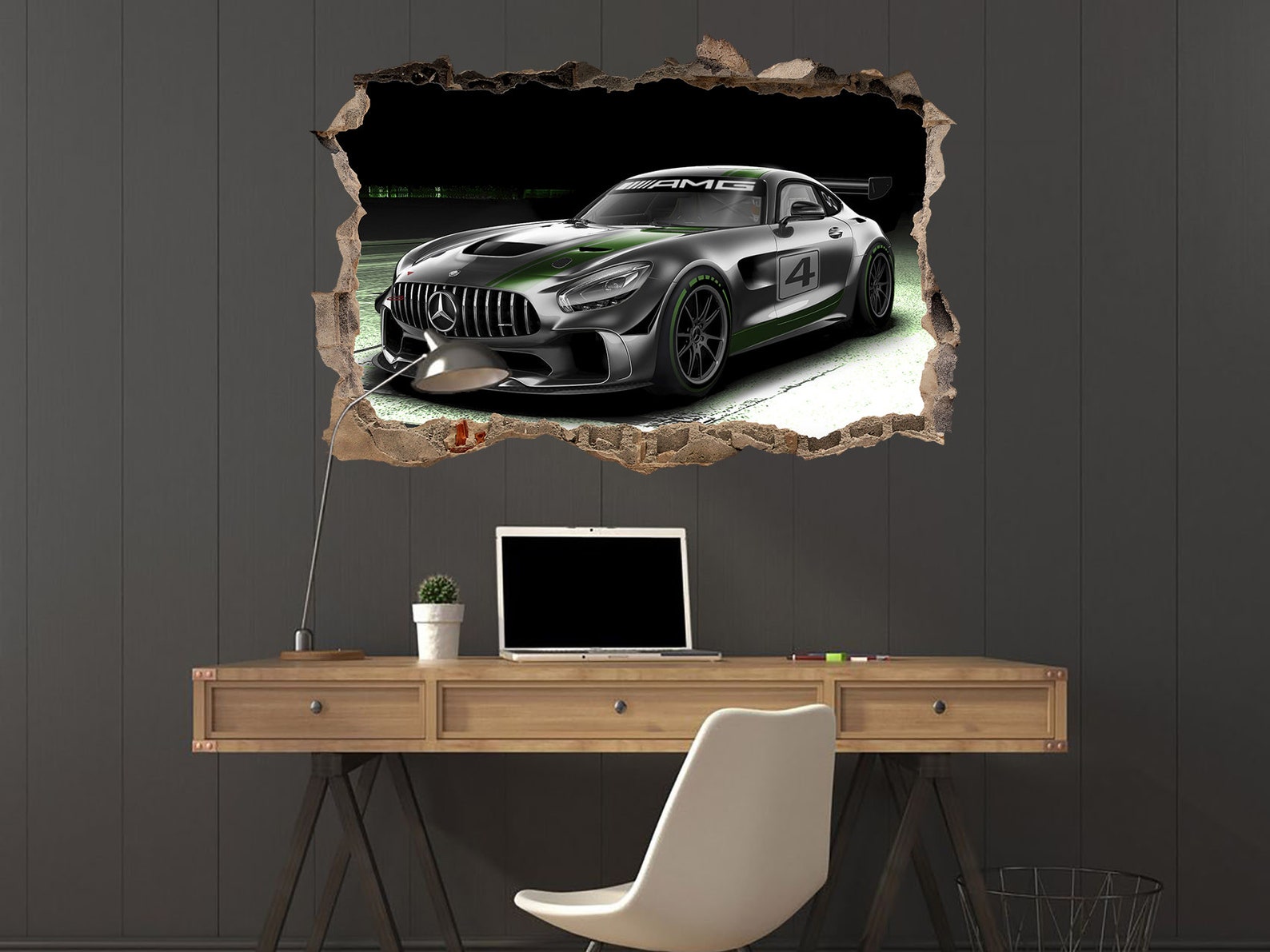 Mercedes AMG Decal Mercedes Wall Sticker Mercedes Print Sport - Etsy