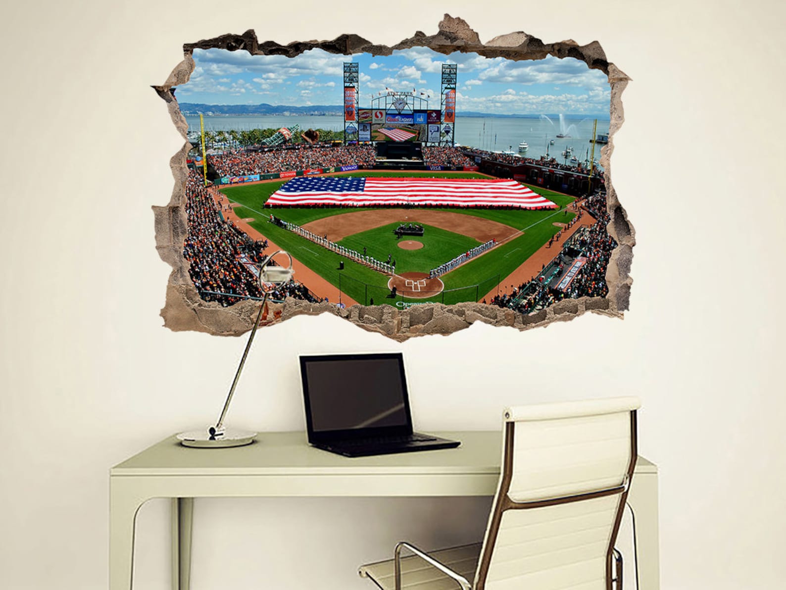 AT&T Park Stadium Decal Baseball Stadium Att Park Decal Stadium Decal ...