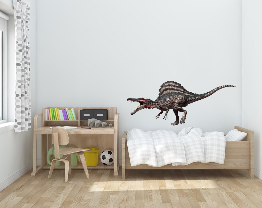 Dinosaur Wall Sticker Jurassic Wall Decor Spinosaurus Wall Decal ...