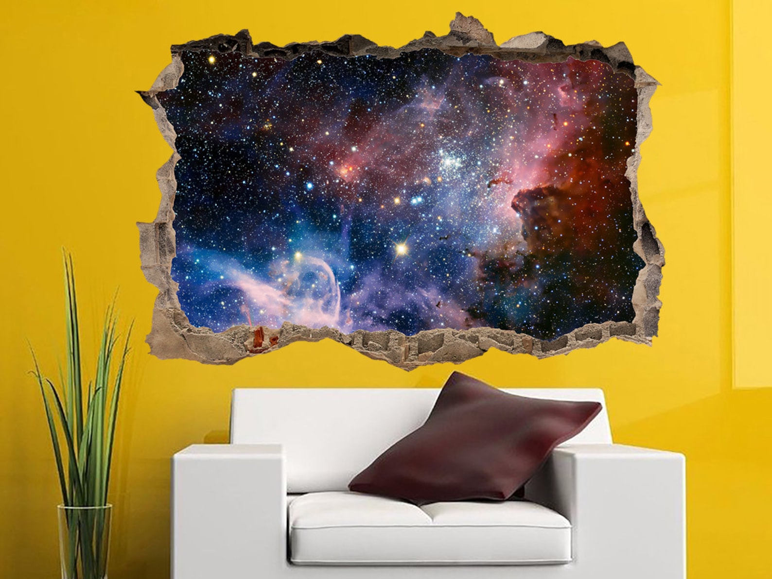 Planetary Nebula Wall Sticker Space Astronomy Decal Space Wall - Etsy