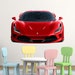 Ferrari Wall Decal Car Wall Decal Supercar Decal Playroom Wall - Etsy
