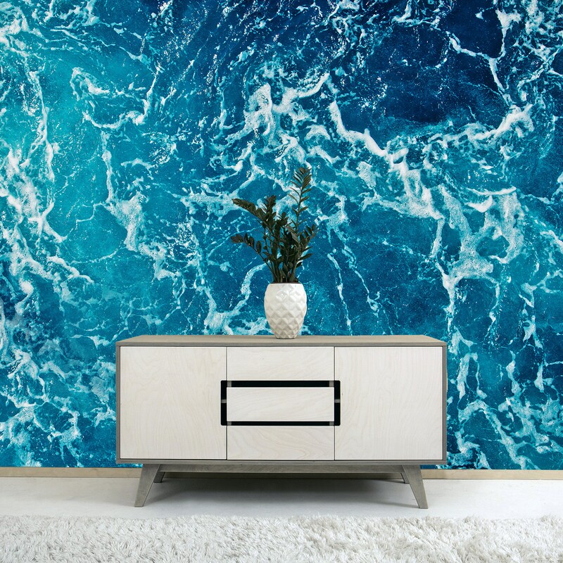 Ocean Wave Wallpaper - Etsy