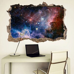 Planetary Nebula Wall Sticker Space Astronomy Decal Space Wall Sticker ...