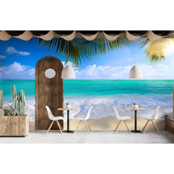 Plantillas De Pared Con Escena De Playa Las Mejores Ofertas En Playa Y