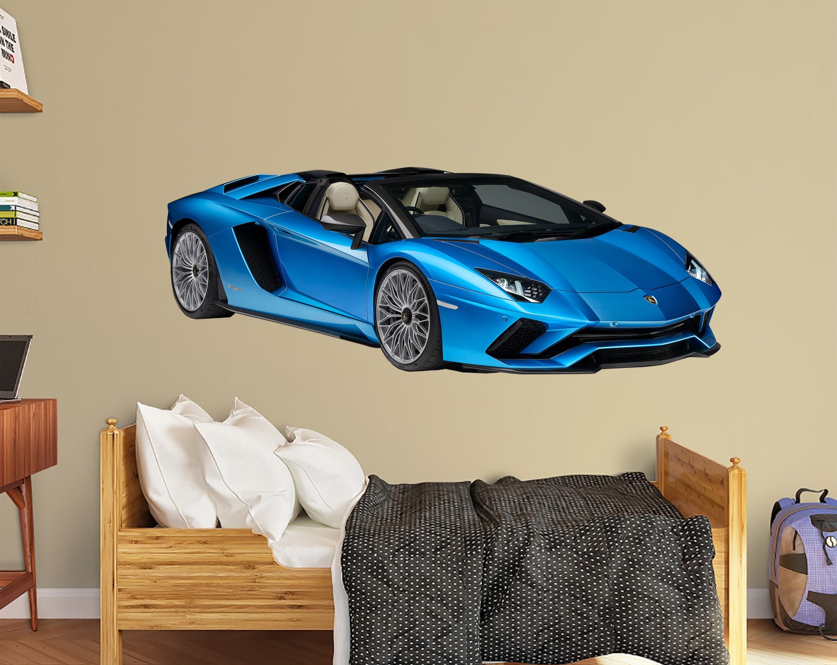 Lamborghini Decal Car Wall Decal Supercar Decal Playroom Wall Decor ...