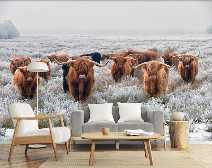Custom Kids Peel and Stick Wallpaper, Removable Wallpaper - Prairie ...
