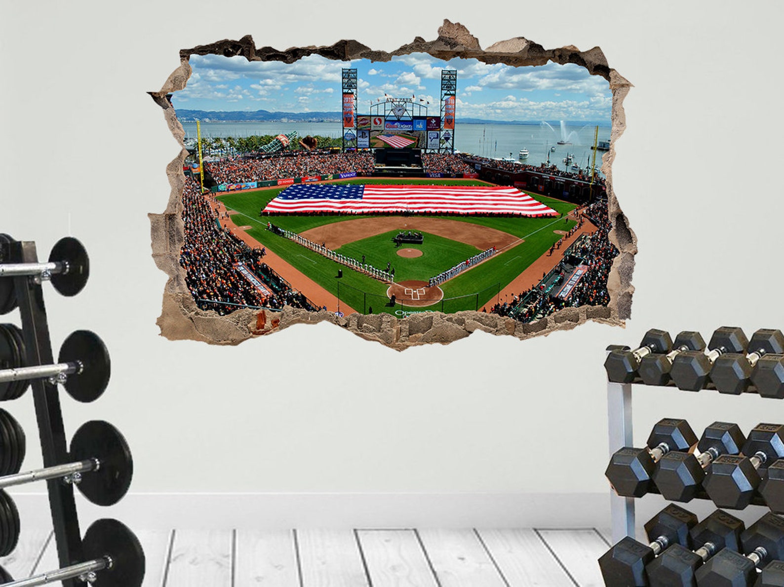 AT&T Park Stadium Decal Baseball Stadium Att Park Decal Stadium Decal ...
