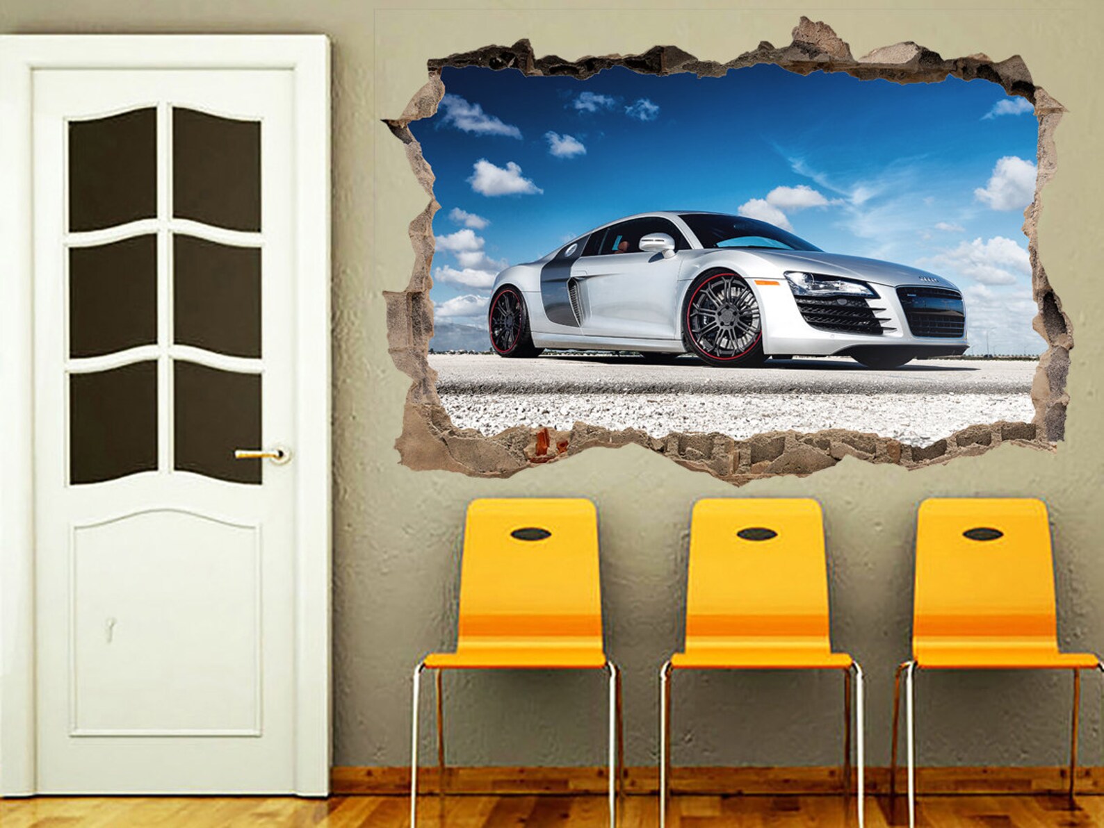 Audi R8 Decal Audi R8 Sticker Audi R8 Wall Art Audi R8 Decal | Etsy