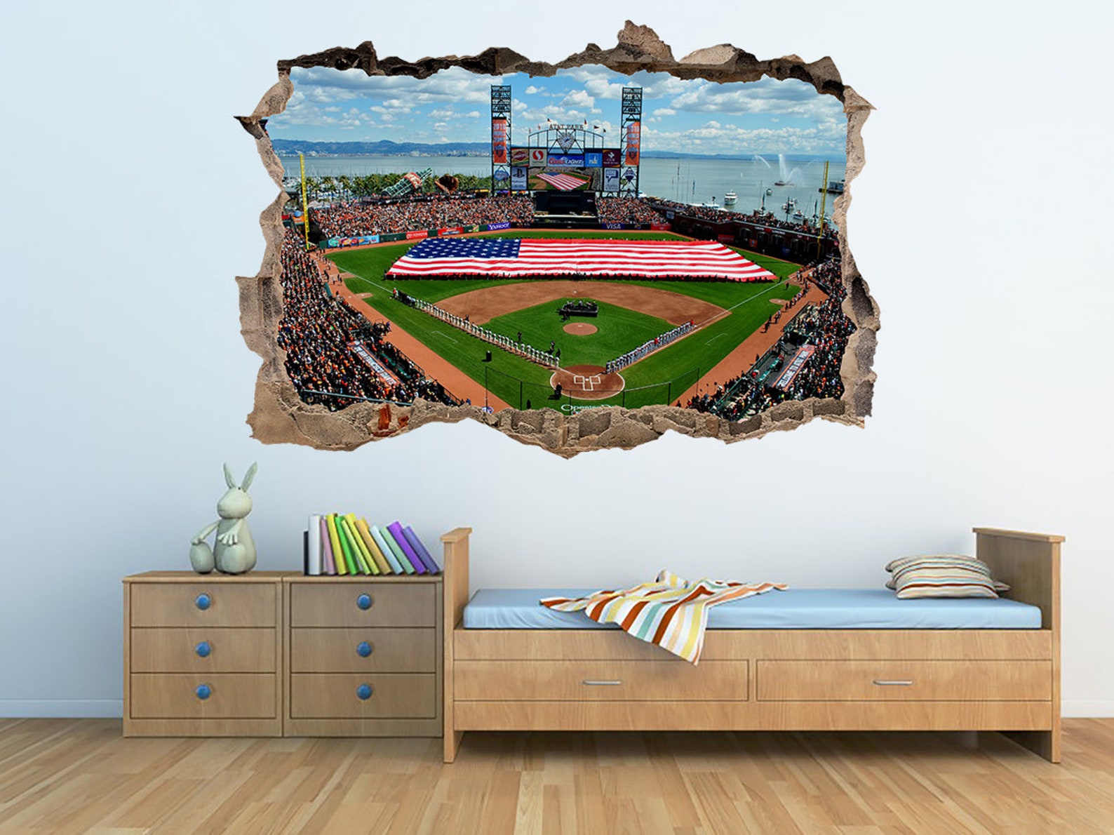 AT&T Park Stadium Decal Baseball Stadium Att Park Decal Stadium Decal ...