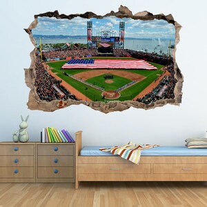 AT&T Park Stadium Decal Baseball Stadium Att Park Decal Stadium Decal ...