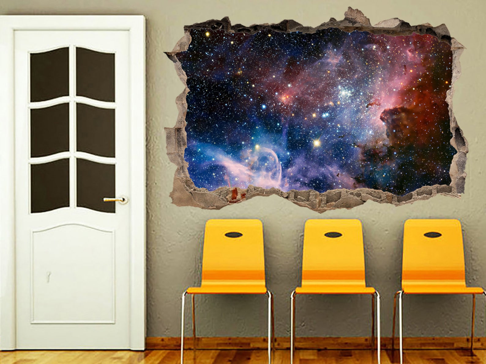 Planetary Nebula Wall Sticker Space Astronomy Decal Space Wall Sticker ...