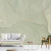 Neutral Green Wallpaper Peel and Stick Wall Mural Abstract Marble ...