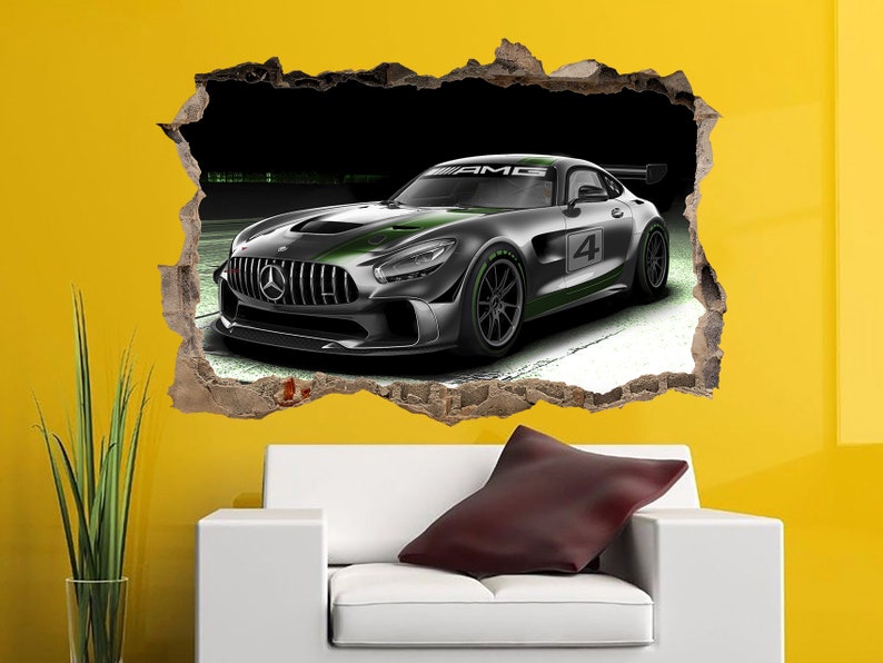 Mercedes AMG Decal Mercedes Wall Sticker Mercedes Print Sport - Etsy