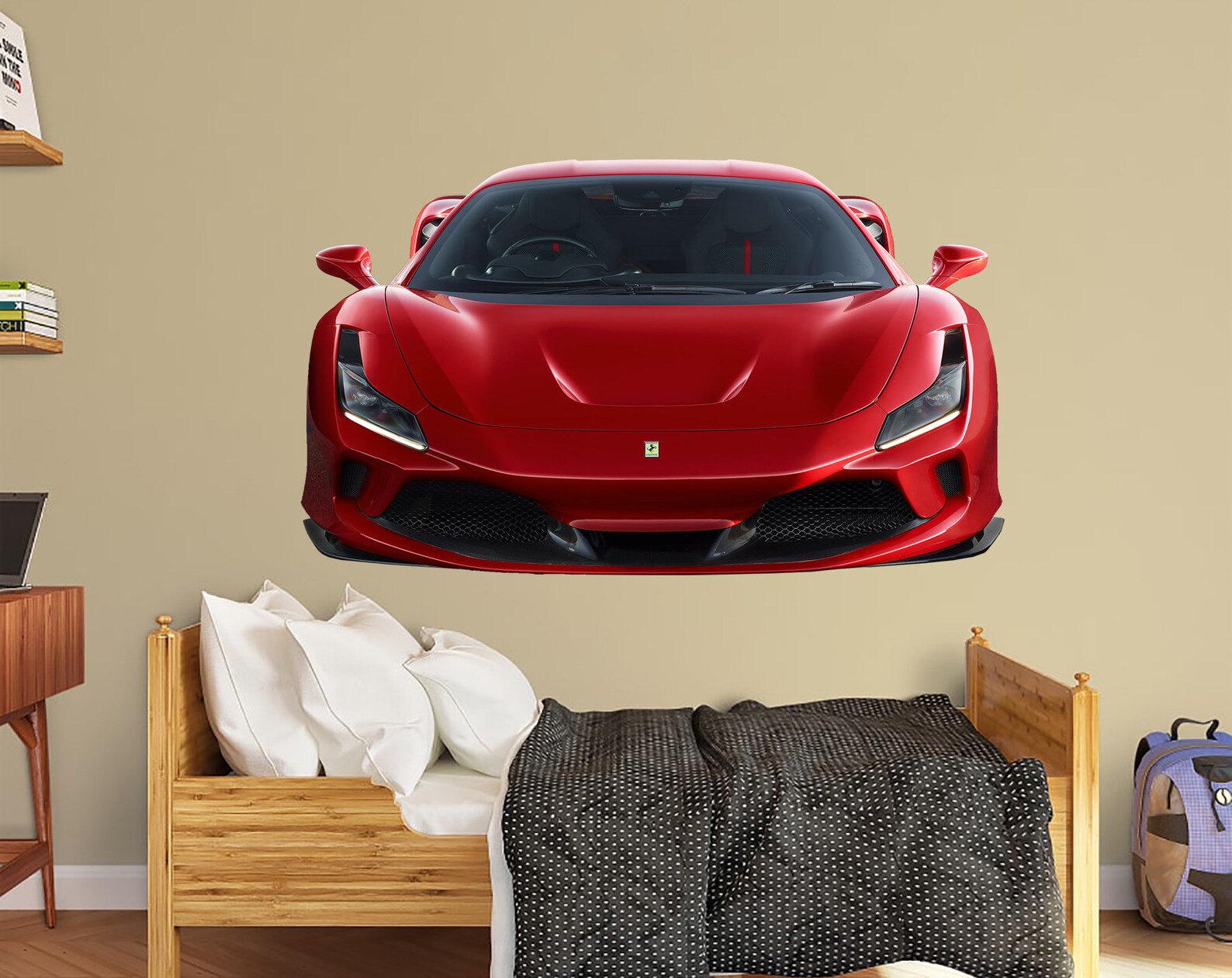 Ferrari Wall Decal Car Wall Decal Supercar Decal Playroom Wall | Etsy