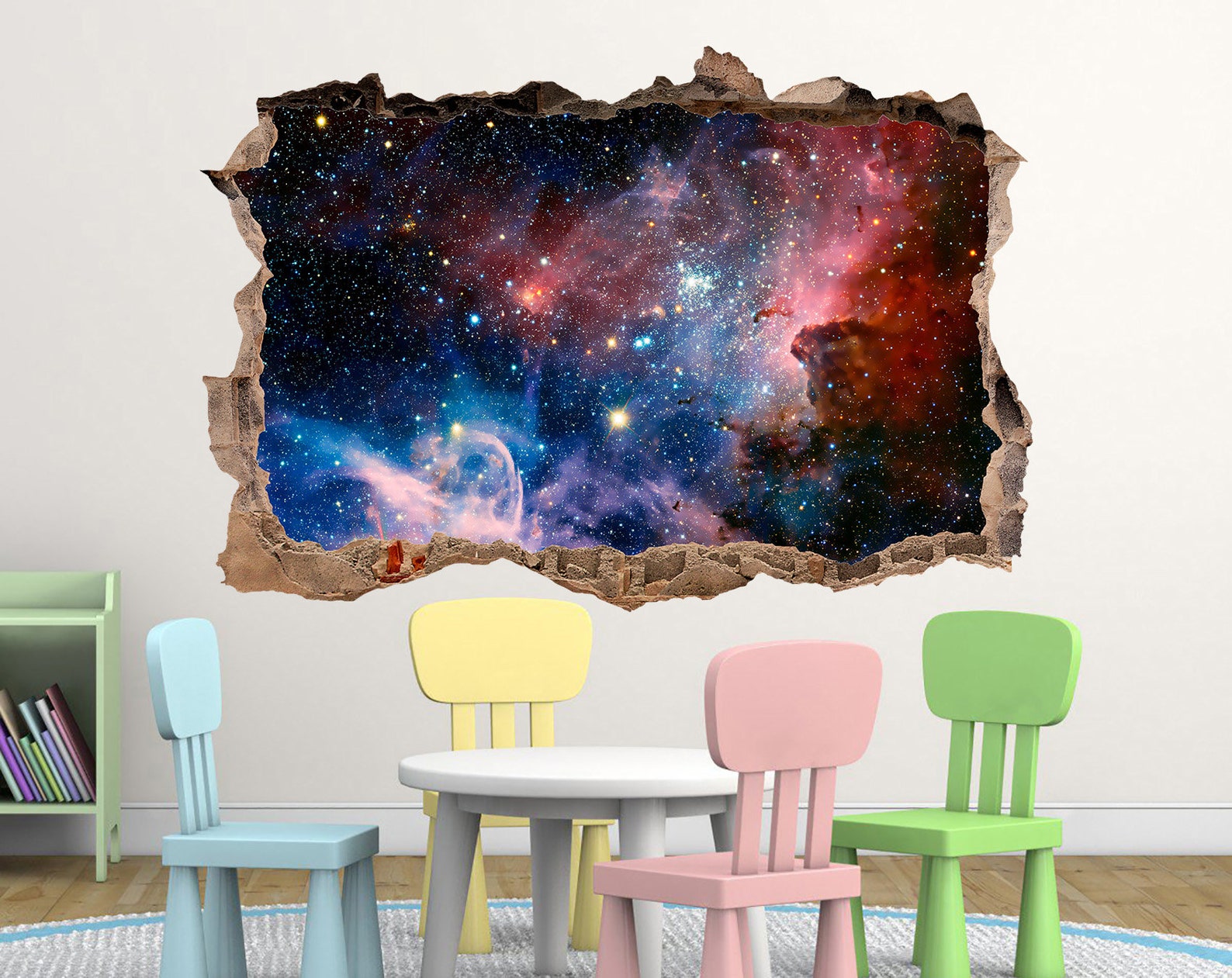 Planetary Nebula Wall Sticker Space Astronomy Decal Space Wall - Etsy