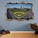 Wrigley Field Decal Wrigley Field Print Baseball Stadium Wrigley Field ...