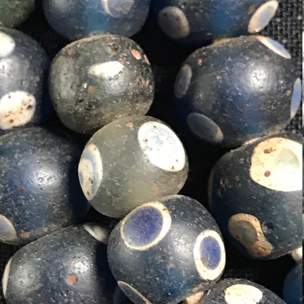 Antique Glass Beads - Etsy
