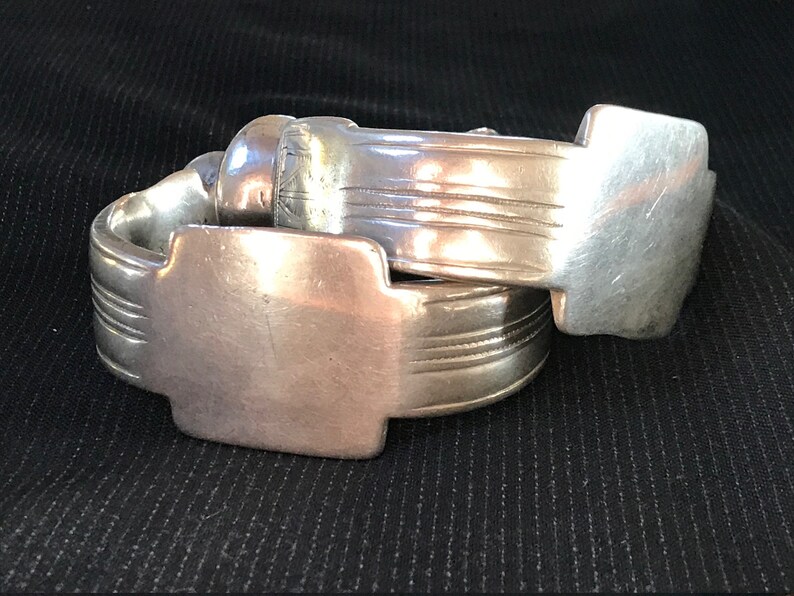 A Set of Silver Tuareg Anklets, Khalkhal, Mali, Khelkhal, Sahara ...