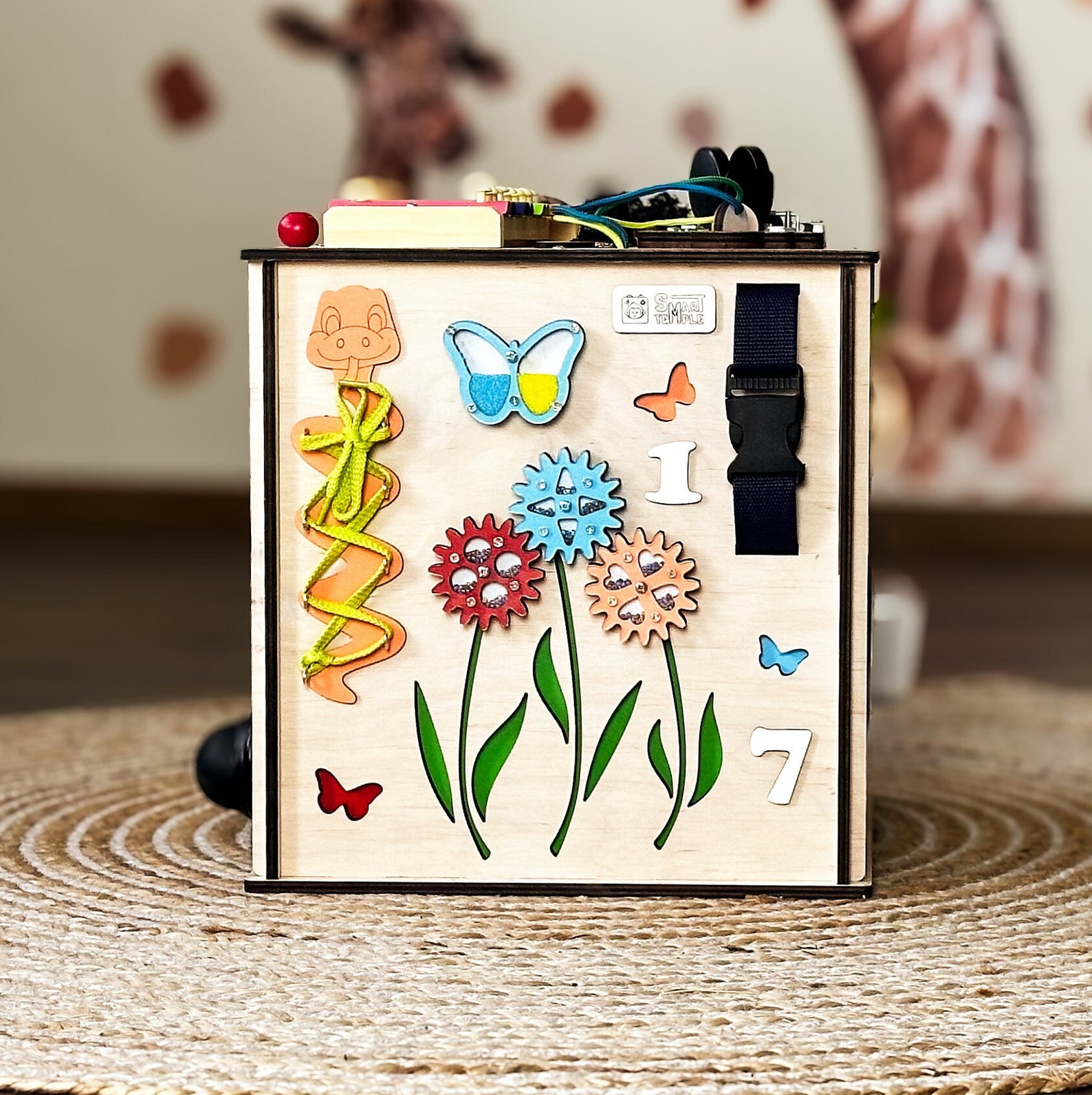 Montessori Busy Cube , Busy Cube 1 Year Old, Busy Cube Medium, Busy ...