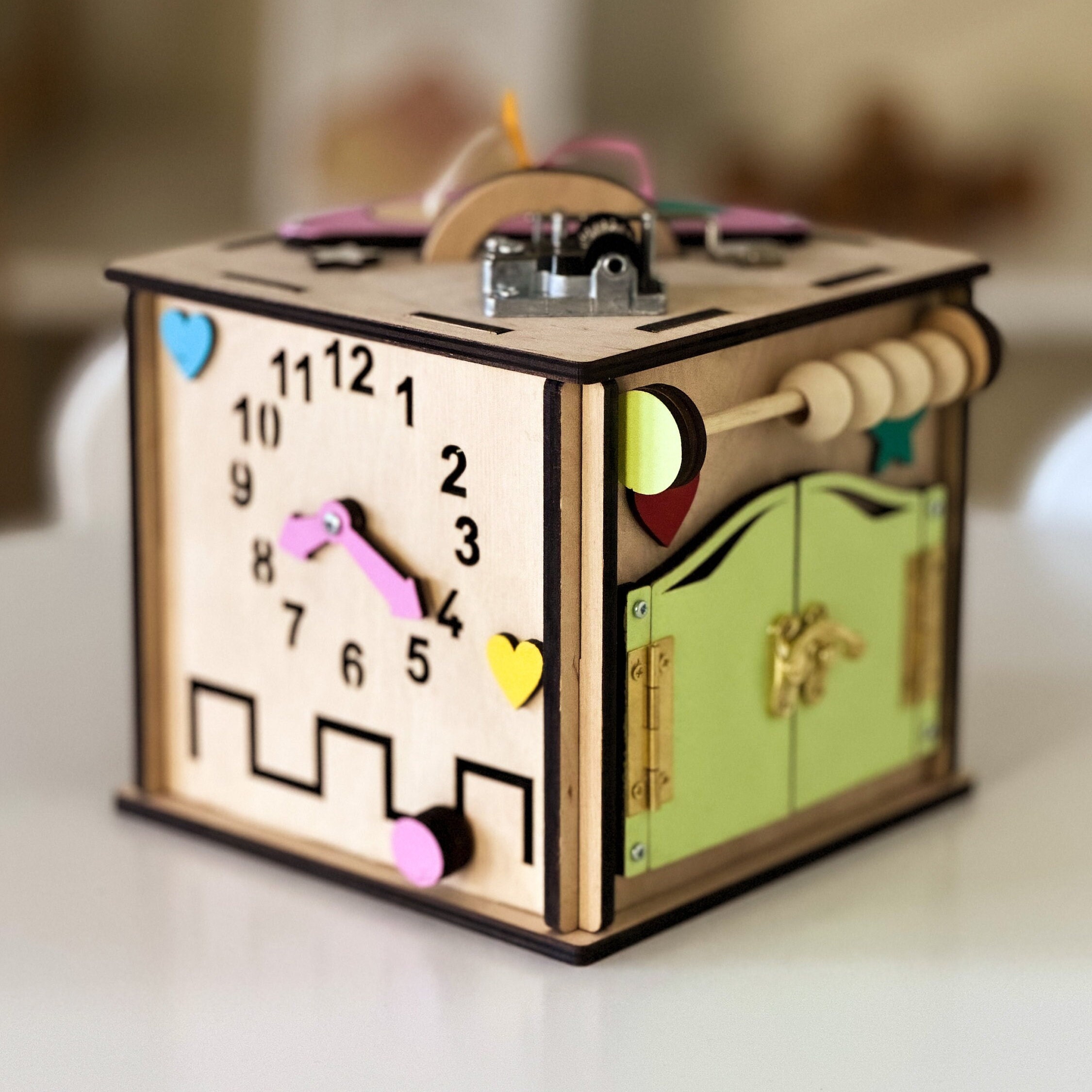 Small Busy Cube Travel Busy Cube Busy Cube Medium Busy Cube - Etsy