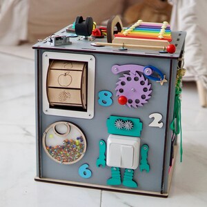 Montessori Busy Cube , Busy Cube 1 Year Old, Busy Cube Medium, Busy ...