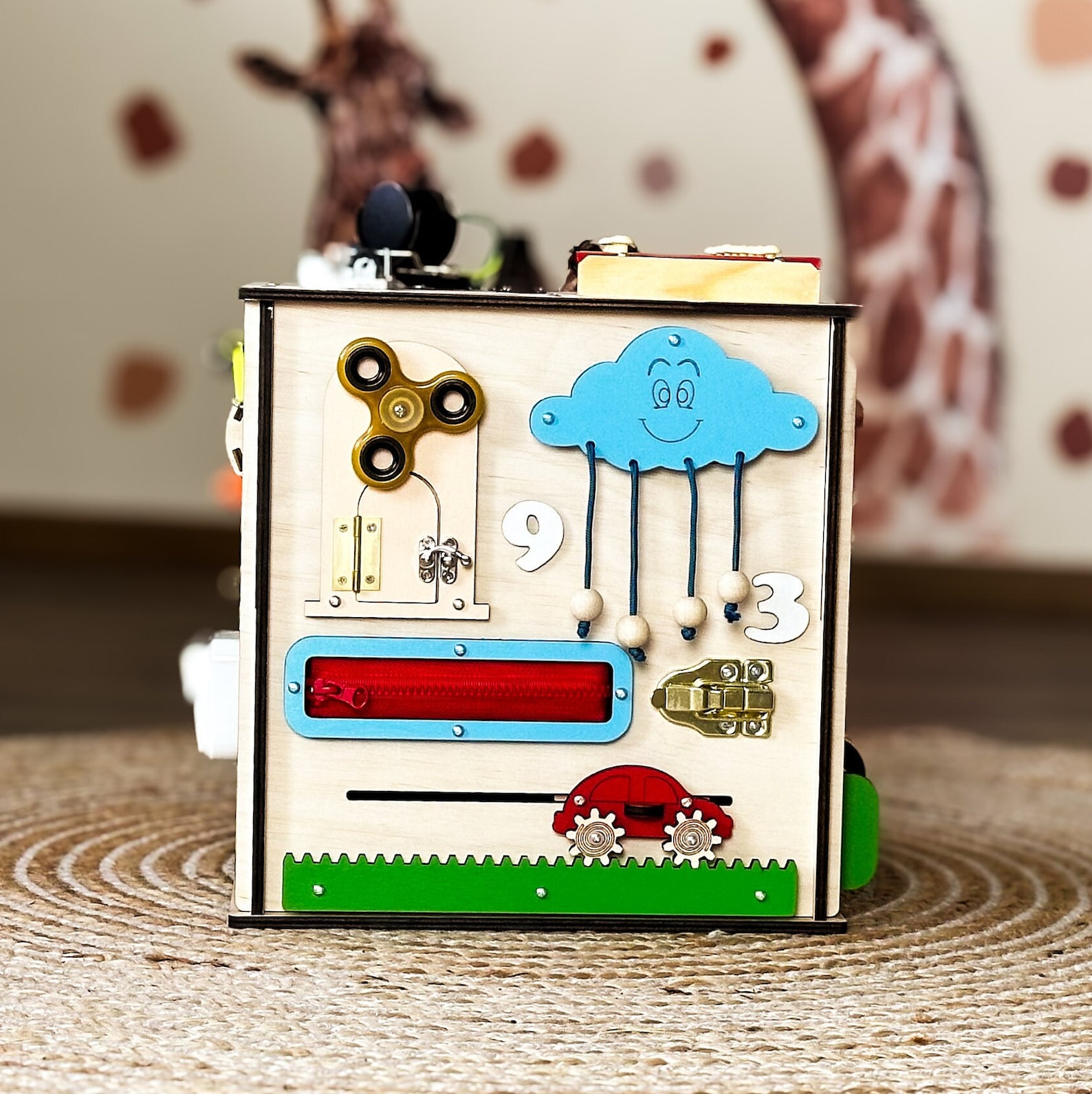 Montessori Busy Cube , Busy Cube 1 Year Old, Busy Cube Medium, Busy ...