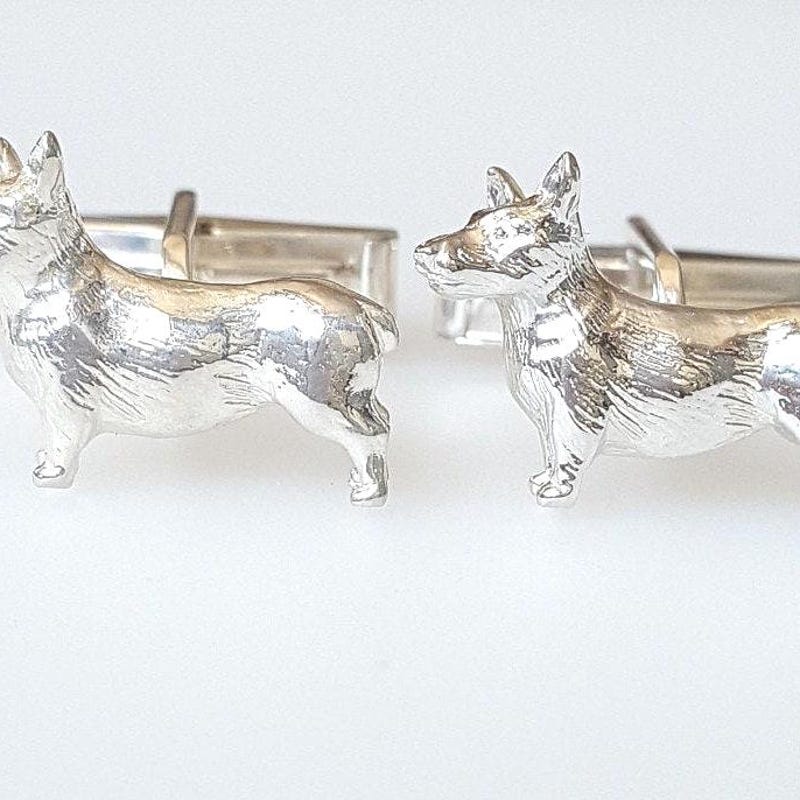 Custom Dog Cufflinks - Etsy