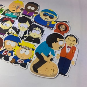 15 South Park Stickers Waterproof High Quality Glossy Laminated ...