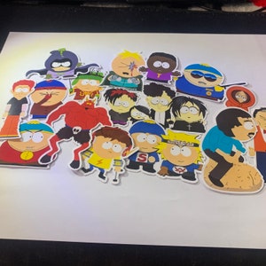 15 South Park Stickers Waterproof High Quality Glossy Laminated ...