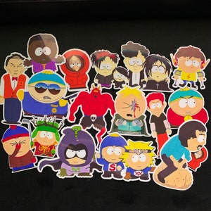 15 South Park Stickers Waterproof High Quality Glossy Laminated ...