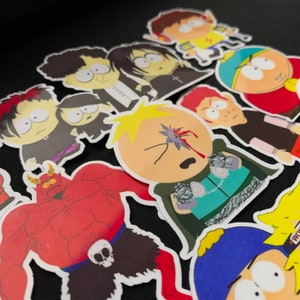 15 South Park Stickers Waterproof High Quality Glossy Laminated ...