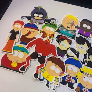15 South Park Stickers Waterproof High Quality Glossy Laminated ...
