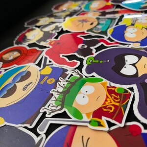 15 South Park Stickers Waterproof High Quality Glossy Laminated ...