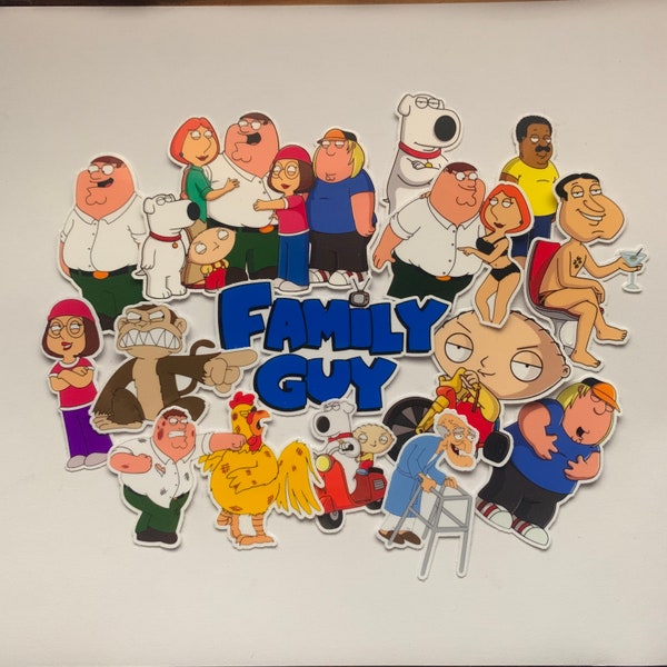 Family Guy Stickers - Etsy