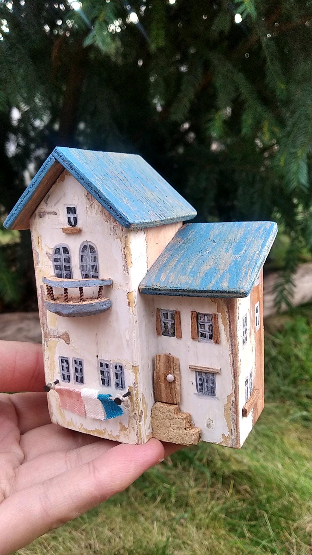 Miniature Cottage, Cozy Cottage, Rustic Miniature House, Miniature ...