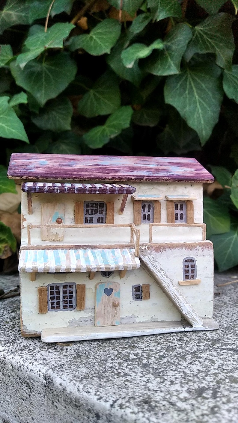 Miniature Cottage, Cozy Cottage, Rustic Miniature House, Miniature ...