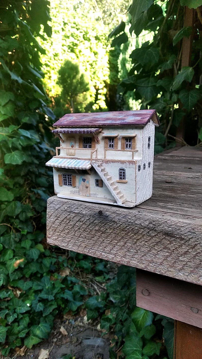 Miniature Cottage, Cozy Cottage, Rustic Miniature House, Miniature ...