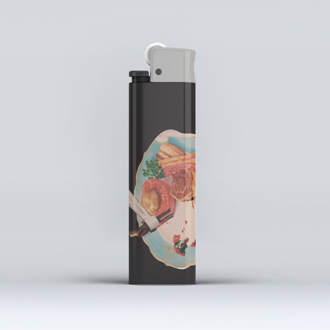 Eat the Rich Art Lighter Custom Lighter Lighter Wrap Anti Lighter anti ...