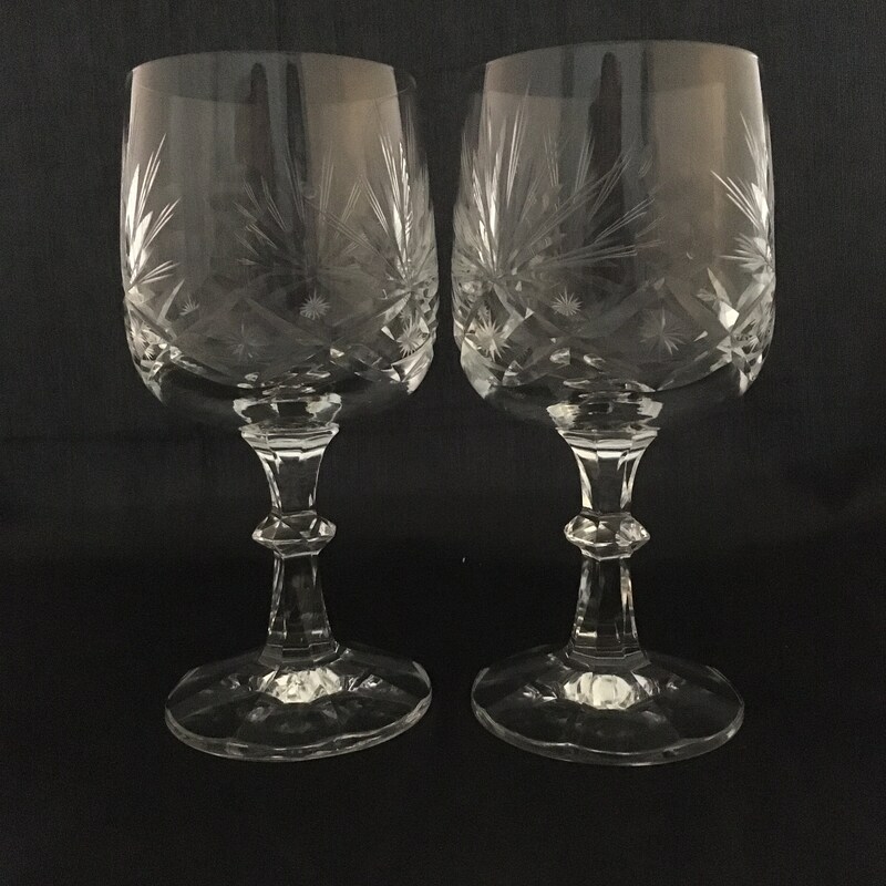 Antique Wine Glass - Etsy