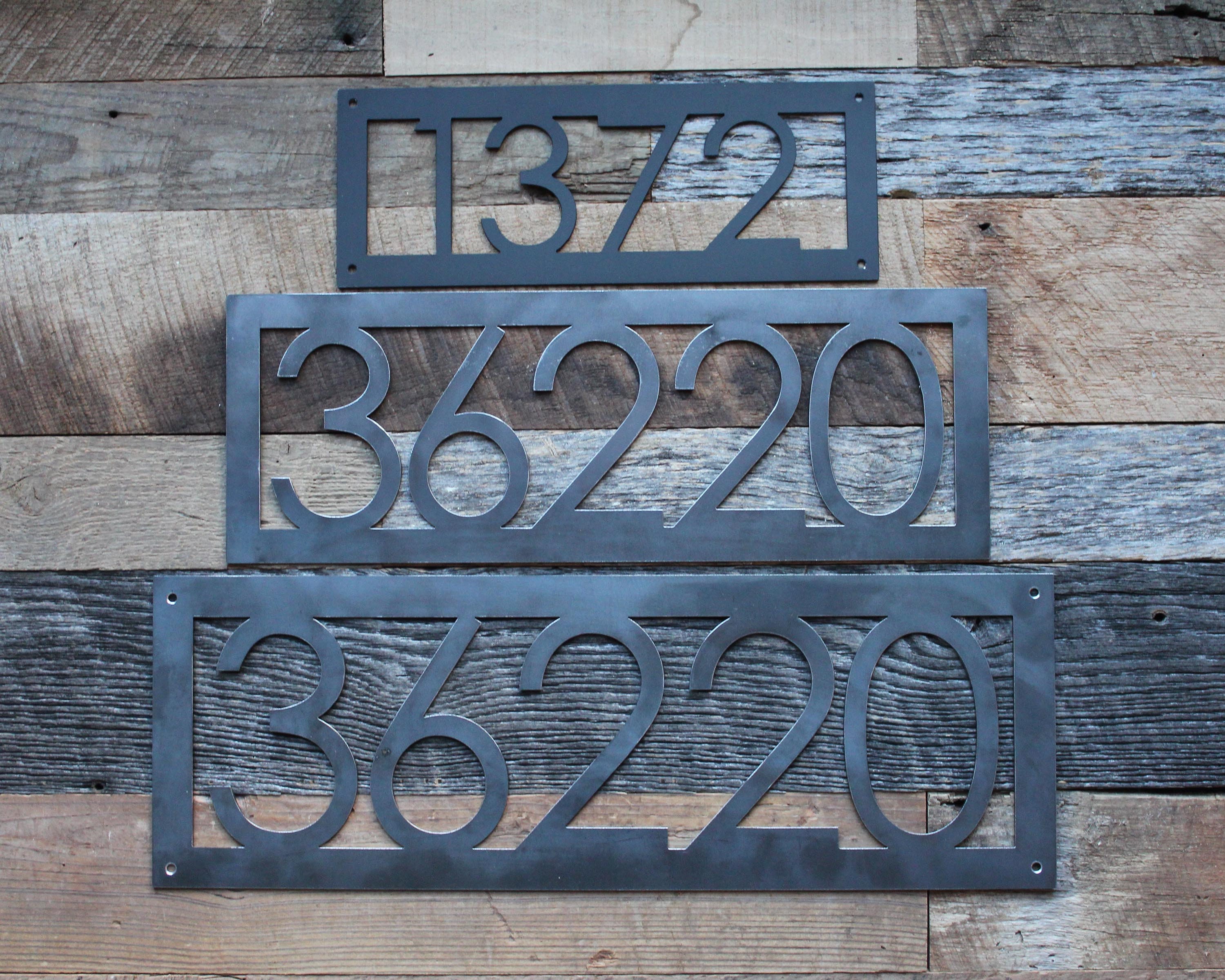 Metal Address Plaque Metal Address Sign Address Sign House | Etsy