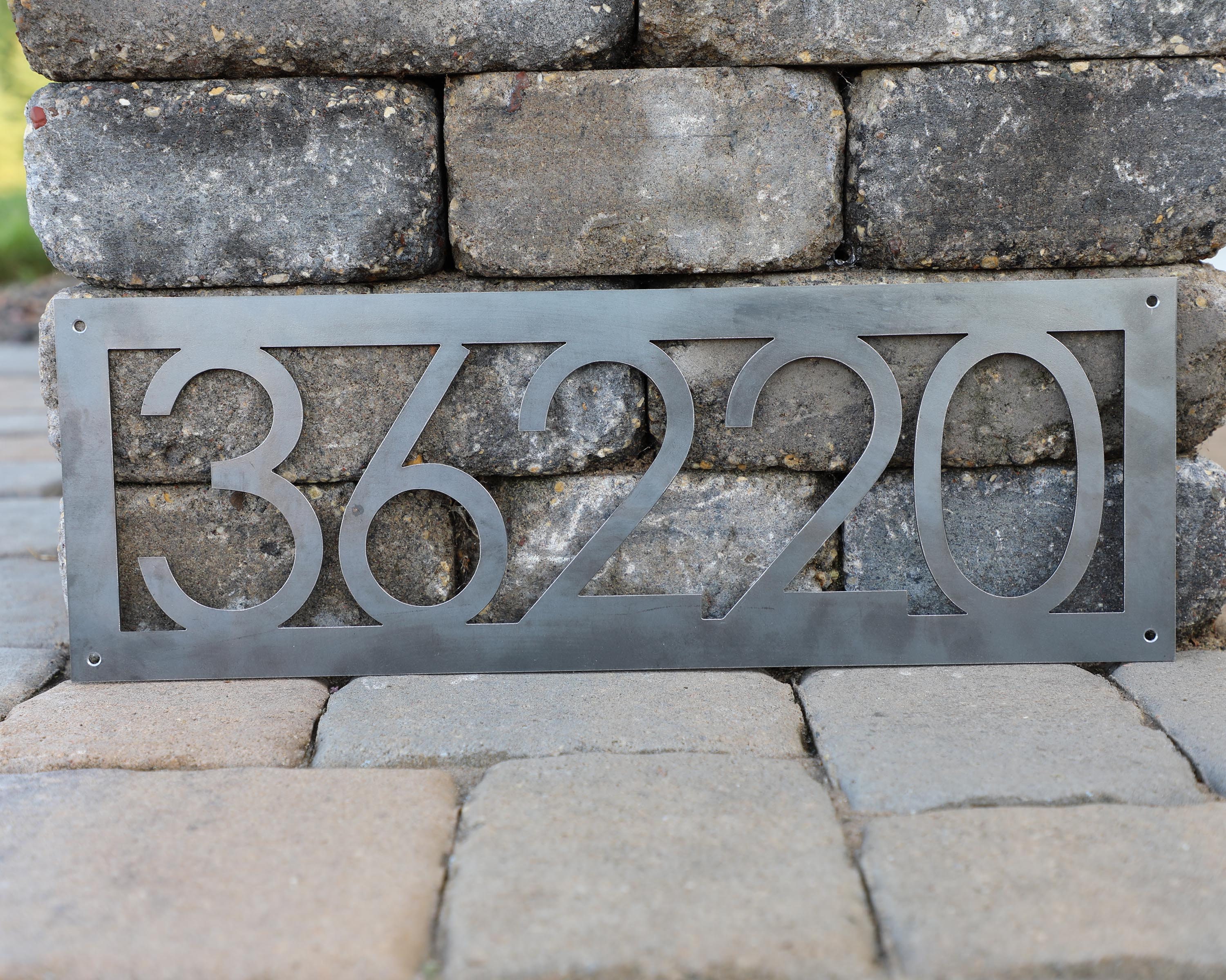 Metal Address Plaque Metal Address Sign Address Sign House | Etsy