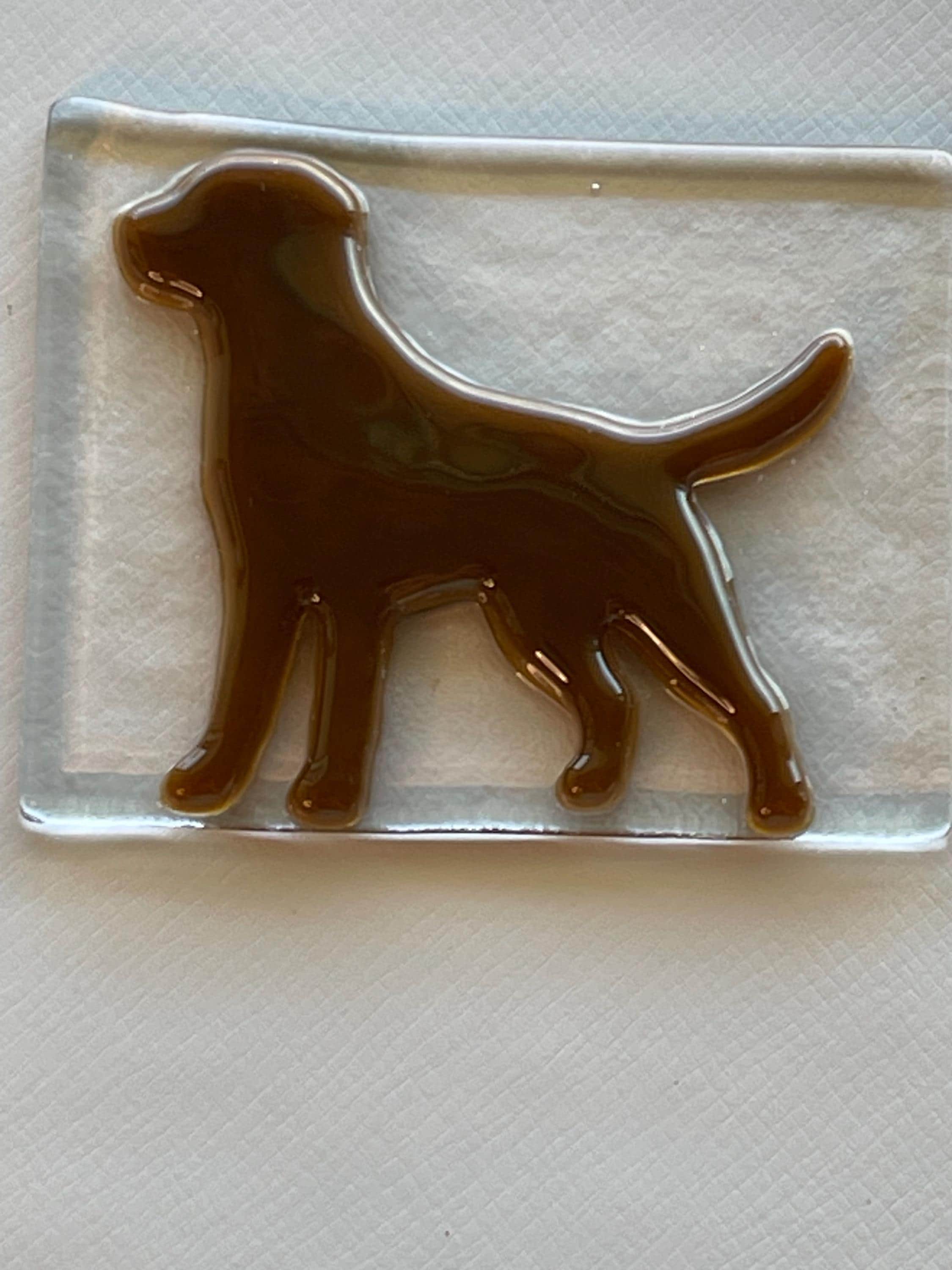 Dog, Lab or Pointer Bullseye COE 90 Glass Precut Cutouts - Etsy