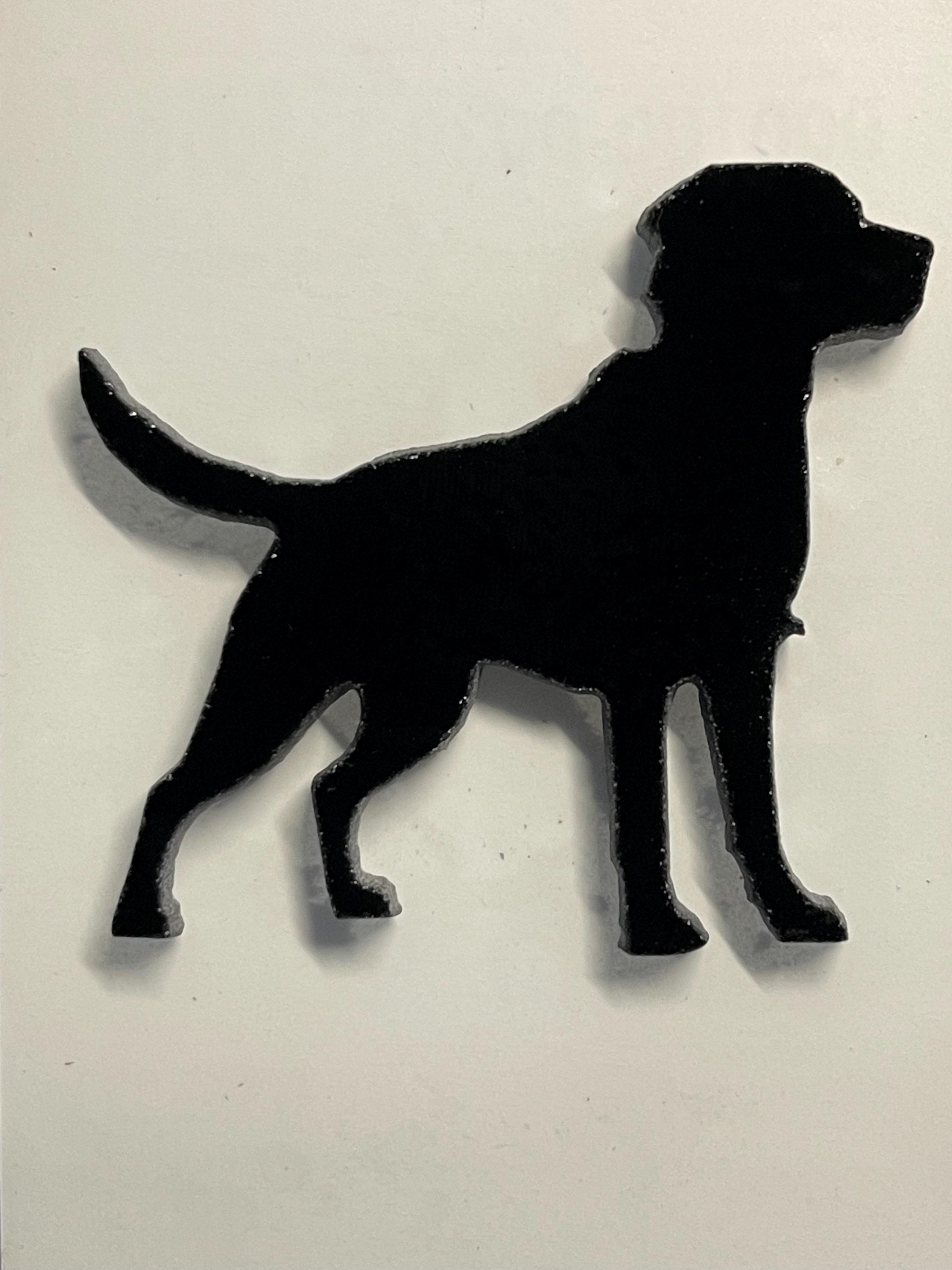 Dog, Lab or Pointer Bullseye COE 90 Glass Precut Cutouts - Etsy