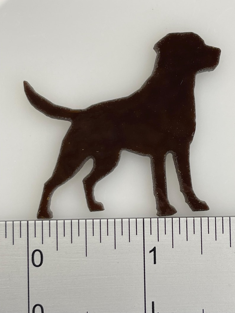 Dog, Lab or Pointer Bullseye COE 90 Glass Precut Cutouts - Etsy