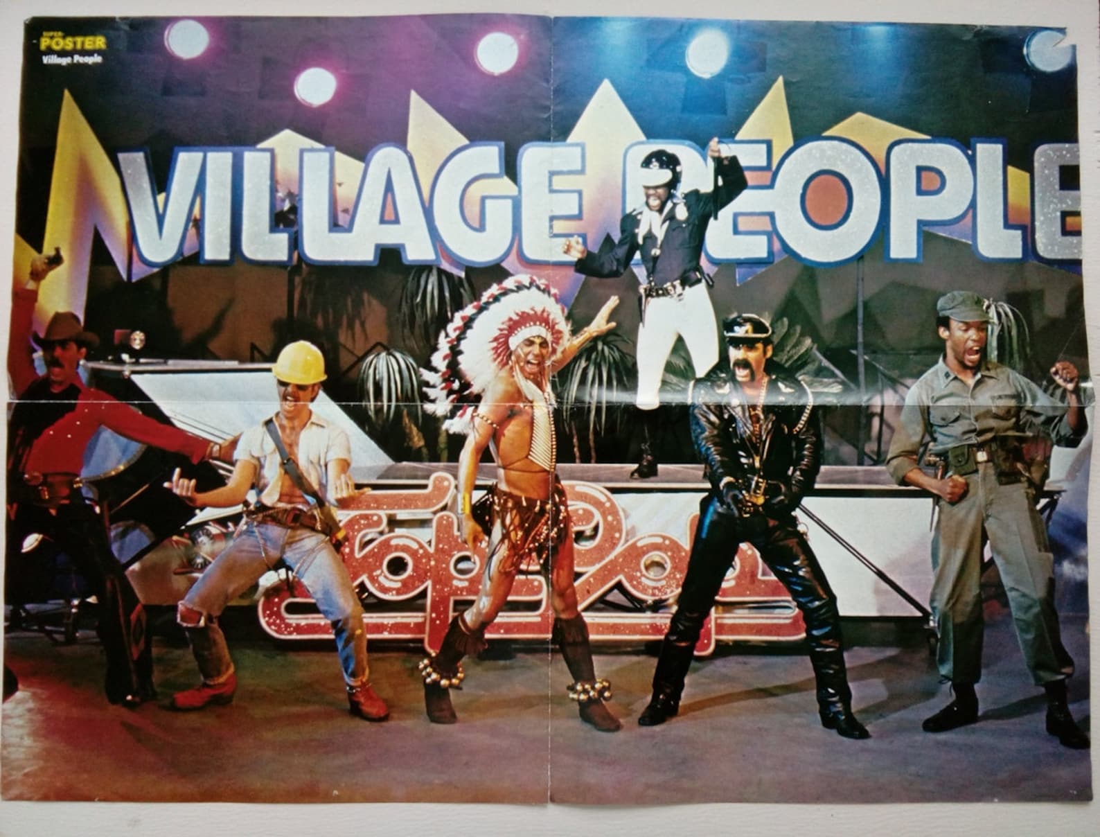 Village People poster vintage original | Etsy