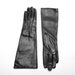 Long Opera Leather Gloves for Women/ Opera Gloves/ Black Long - Etsy